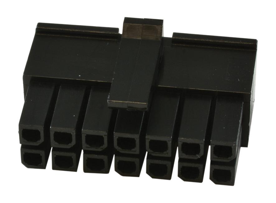 43025-1400 - Molex - Connector Housing, Dual Row, Micro-Fit 3.0 43025 Series