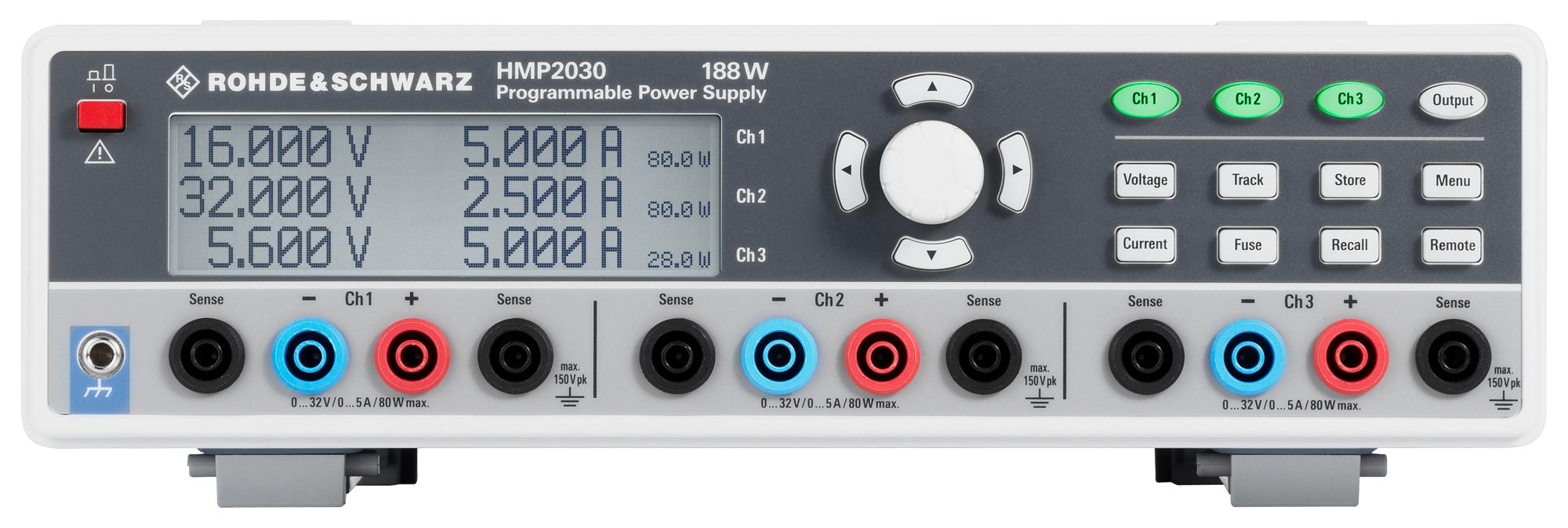 HMP2030.03 - Rohde & Schwarz - Bench Power Supply, Programmable, 3 Output