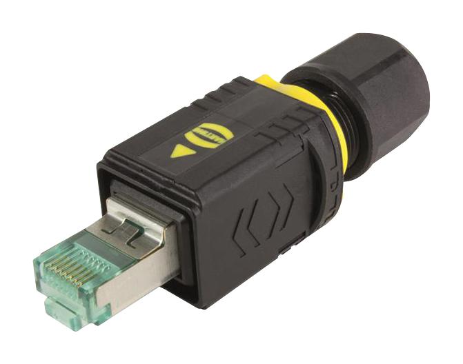 09451451521 - Harting - Modular Connector, RJ45 Plug, 1 x 1 (Port)