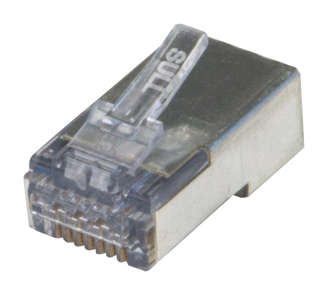 100024C - Platinum Tools - Modular Connector, 25/Clamshell, RJ45 Plug