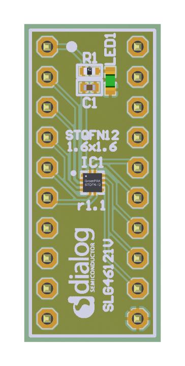 SLG46537V-DIP - Renesas - Prototype Board, DIP-20, SLG46537V GreenPAK ...