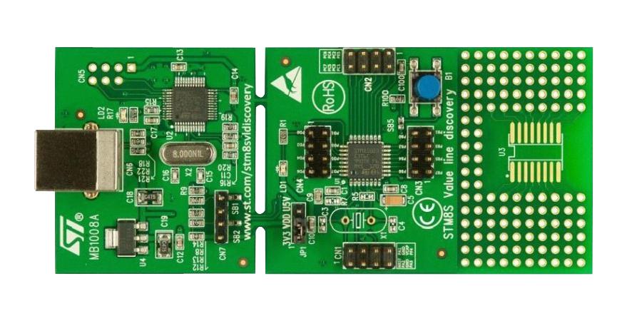 STM8S-DISCOVERY - Stmicroelectronics - Access Development Kit, STM8, 8 bit