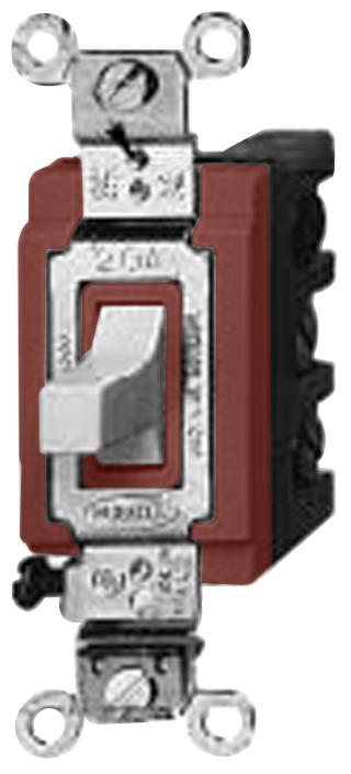 HBL1388 - Hubbell Wiring Devices - Toggle Switch, Push-Pull, DPDT