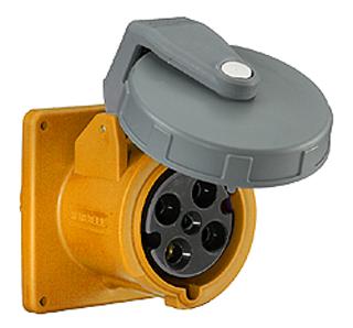 HBL4100R12W - Hubbell Wiring Devices - Power Entry Connector, 100 A, 250 V