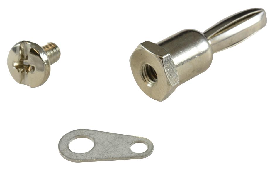 6072 - Keystone - Banana Test Connector, Plug, Panel Mount
