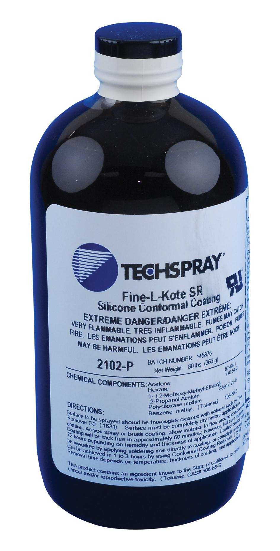2102-P - Techspray - Coating, Conformal, Silicone