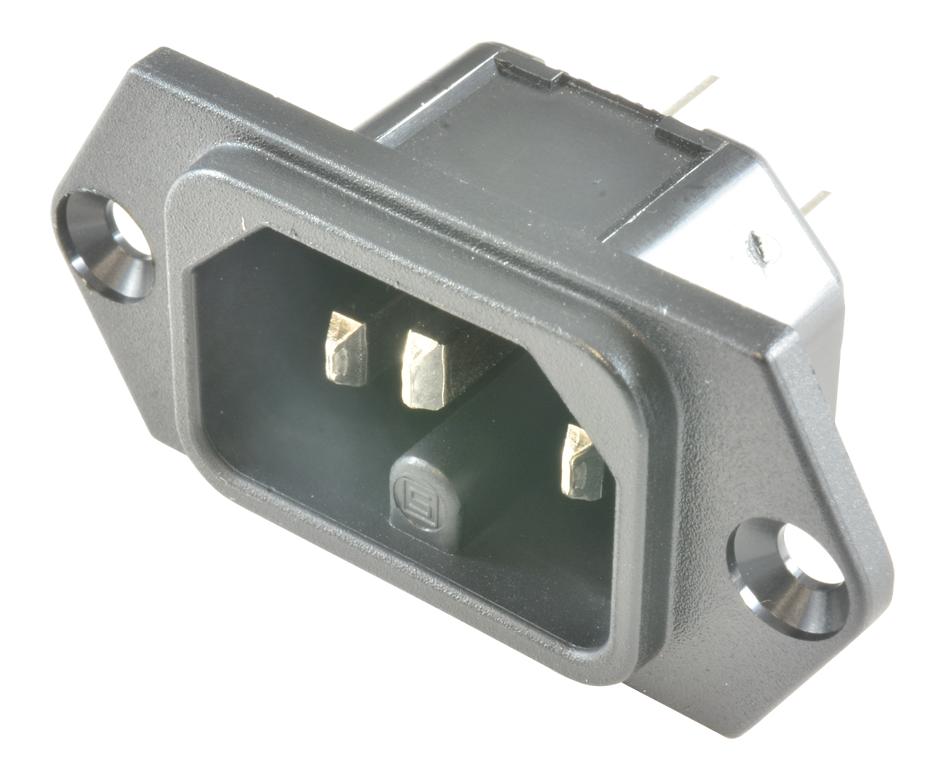 6110.3300 - Schurter - IEC Power Connector, C16 Inlet, Screw-on Mounting