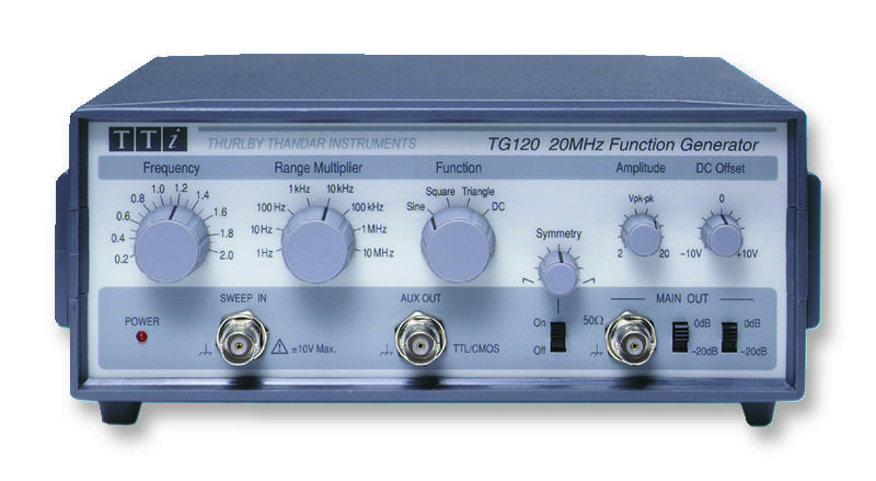 TG120 - Aim-tti Instruments - Function Generator, 1 Channel, 20 MHz