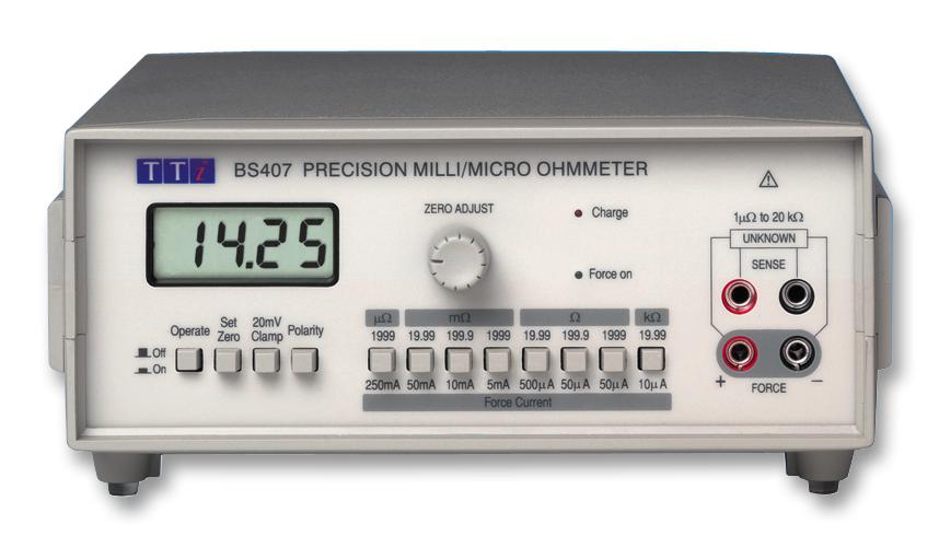 BS407 - Aim-tti Instruments - Ohmmeter, Digital Micro, 4-Wire