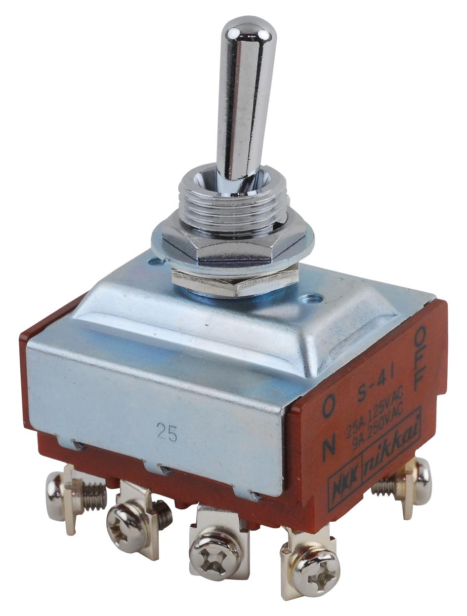 S41T - Nkk Switches - Toggle Switch, On-Off, 4PST