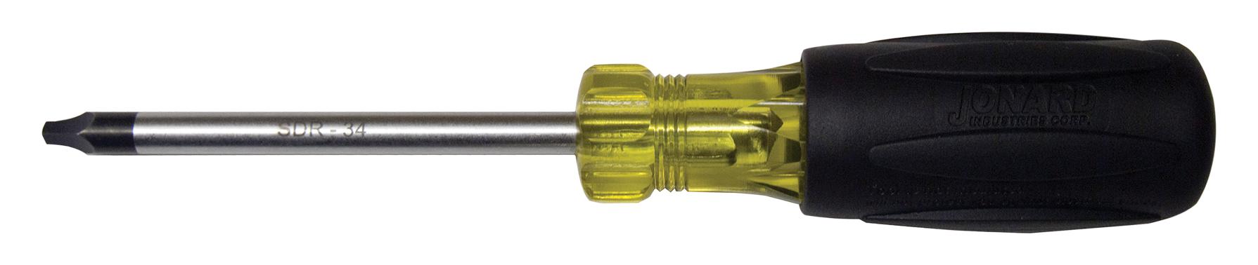SDR-34 - Jonard Tools - Screwdriver, Robertson Head, S3 Tip