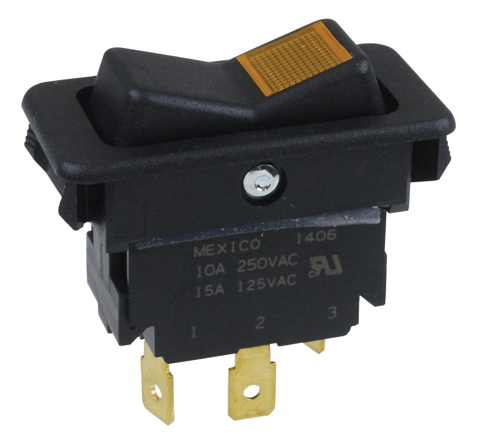 8005K35N313V42 - Eaton - Rocker Switch, None-Off-(On), SPST