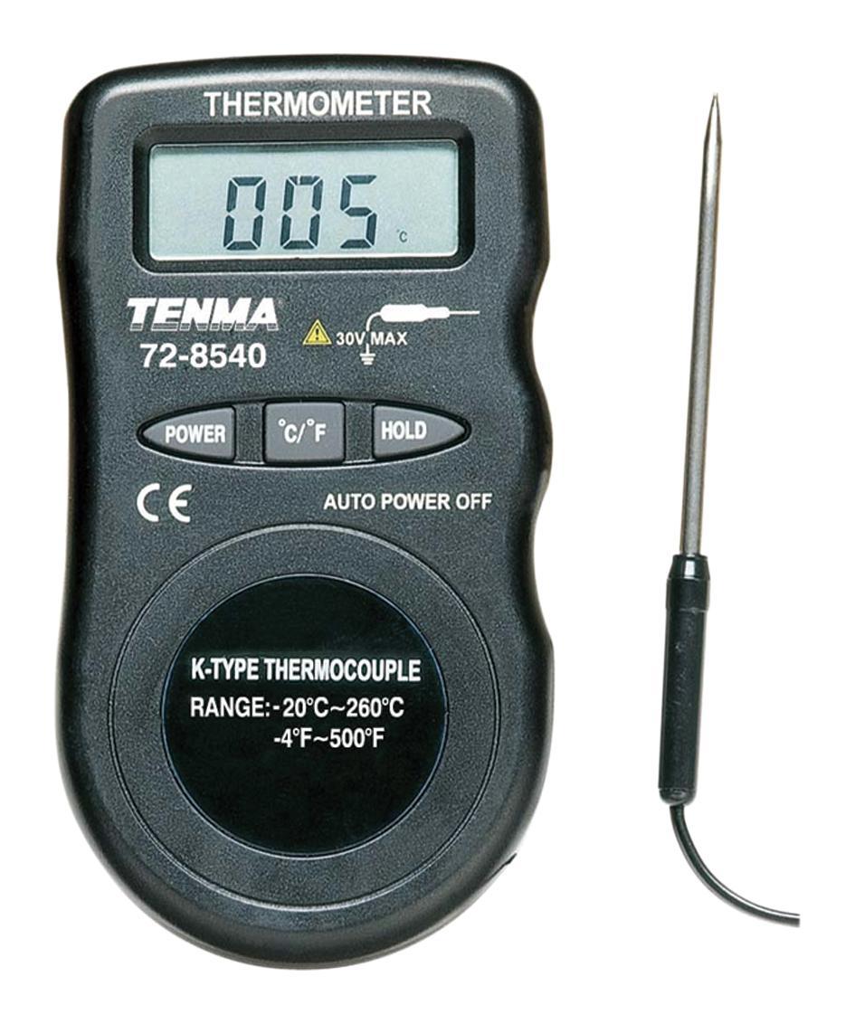 72-8540 - Tenma - Thermometer, -20°C to +260°C