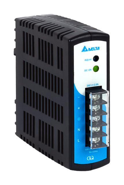 DRP-24V48W1AZ - Delta Electronics / Power - AC/DC DIN Rail Power Supply ...