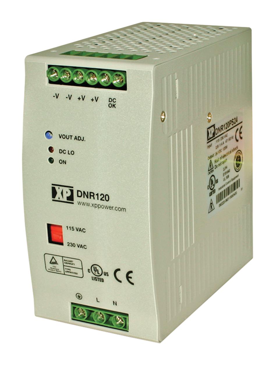 DNR120AS24-I - Xp Power - AC/DC DIN Rail Power Supply (PSU), 1 Output ...
