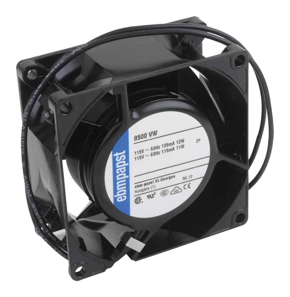 8500VW - Ebm-papst - AC Axial Fan, 115V, Square