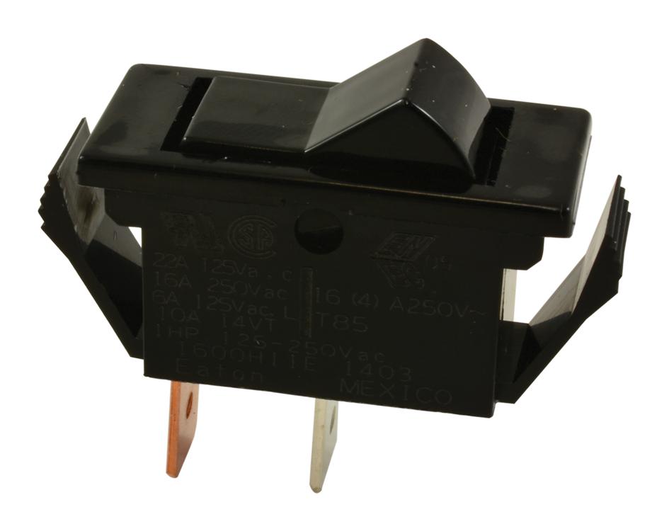 1600H11E - Eaton - Rocker Switch, Non Illuminated, SPST