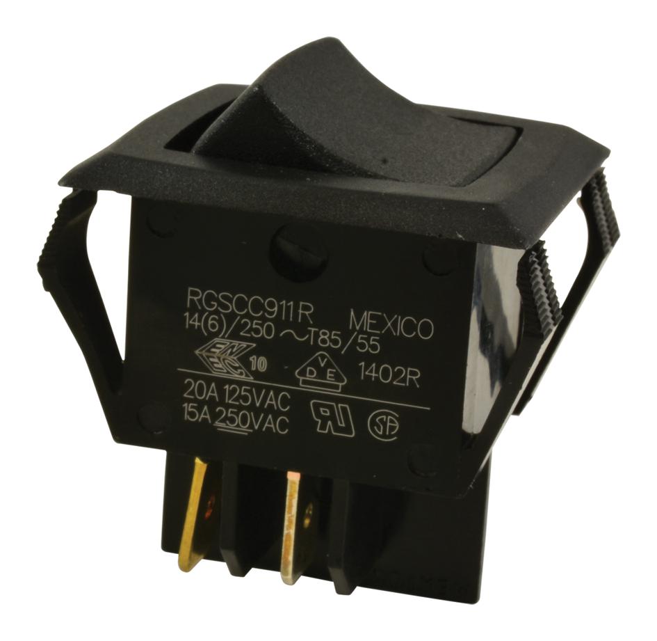 RGSCC911-R-B-B-0 - Carling Technologies - Rocker Switch, Non ...