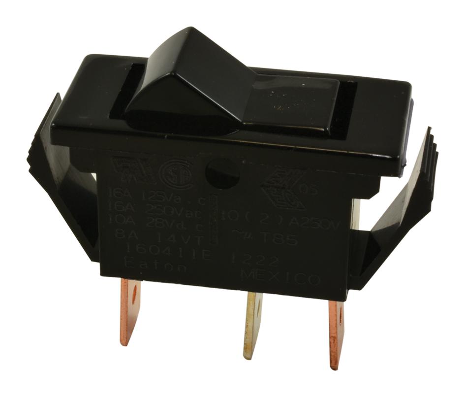 160411E - Eaton - Rocker Switch, Non Illuminated, SPDT