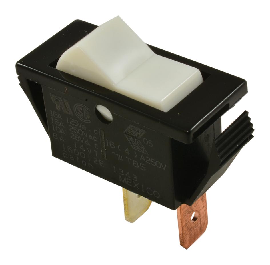 160012E - Eaton - Rocker Switch, Non Illuminated, SPST