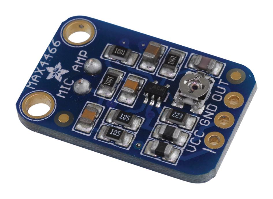 1063 - Adafruit - Microphone Amplifier, Electret, Adjustable Gain