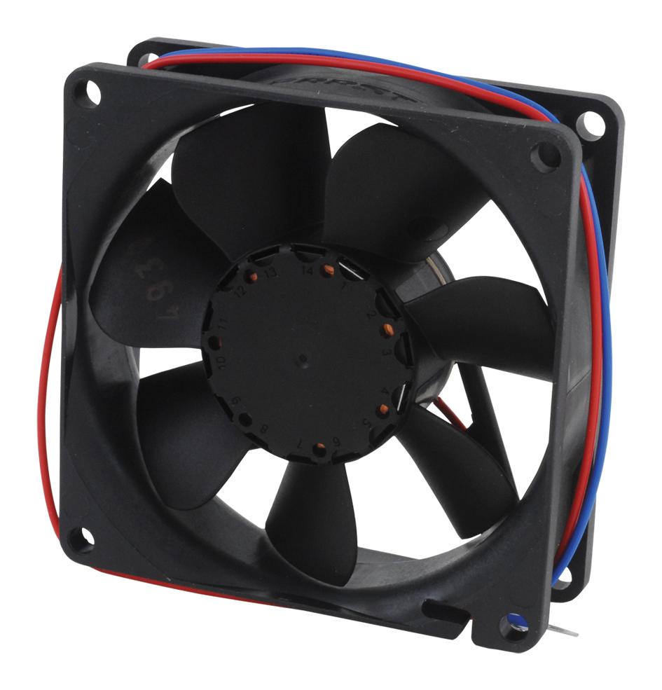 8414N - Ebm-papst - DC Axial Fan, 24 V, Square