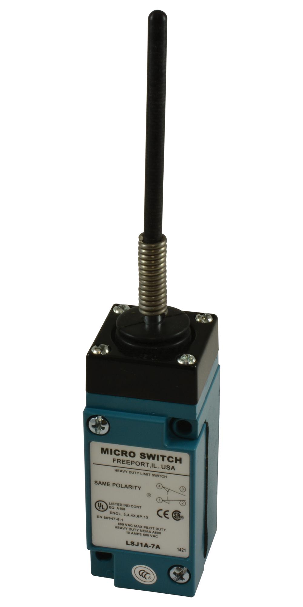 LSJ1A-7A - Honeywell - Limit Switch, Wobble Rod, SPDT-1NO