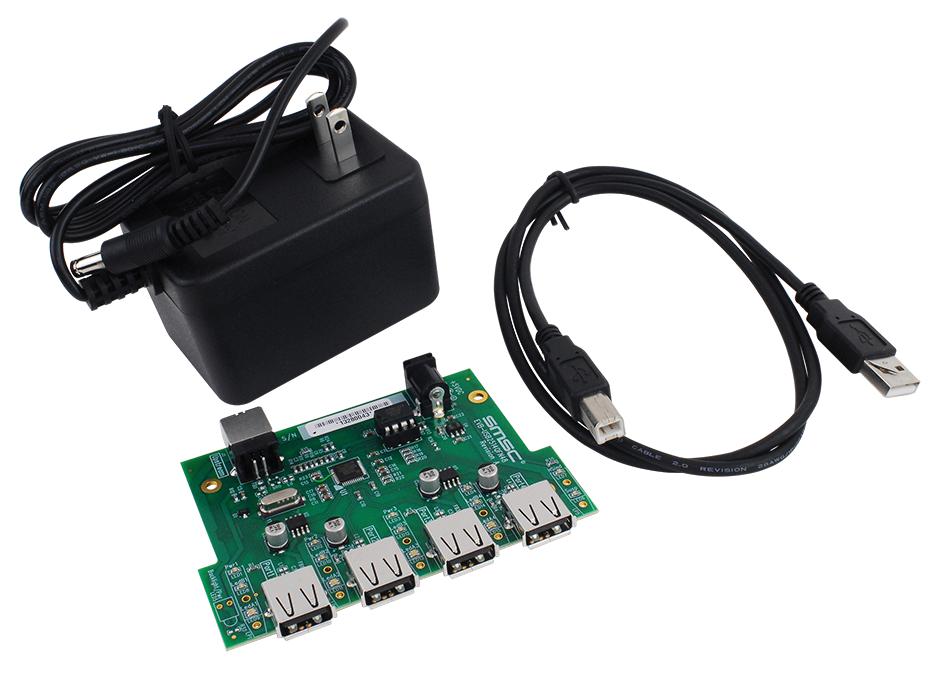 EVB-USB2514QFN48 - Microchip - Evaluation Board, USB, 4-port USB 2.0