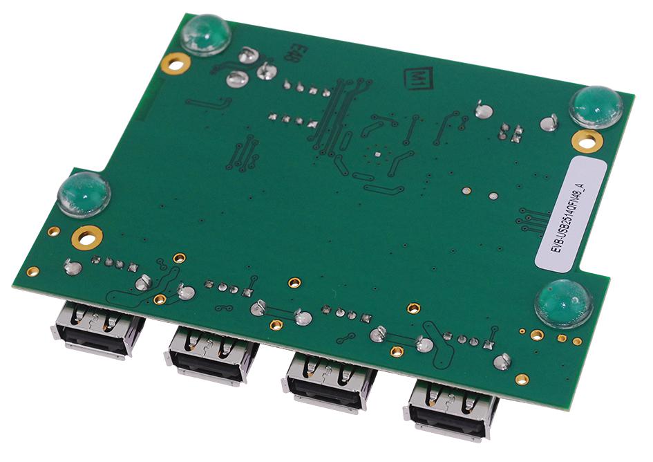 EVB-USB2514QFN48 - Microchip - Evaluation Board, USB, 4-port USB 2.0