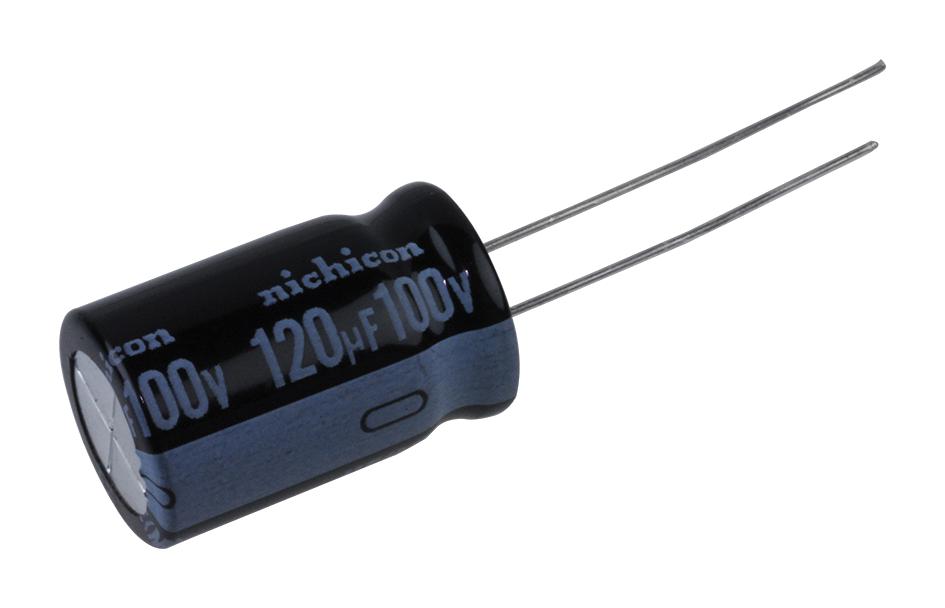 UHE2A121MHD6TO - Nichicon - Electrolytic Capacitor, Miniature, 120 µF