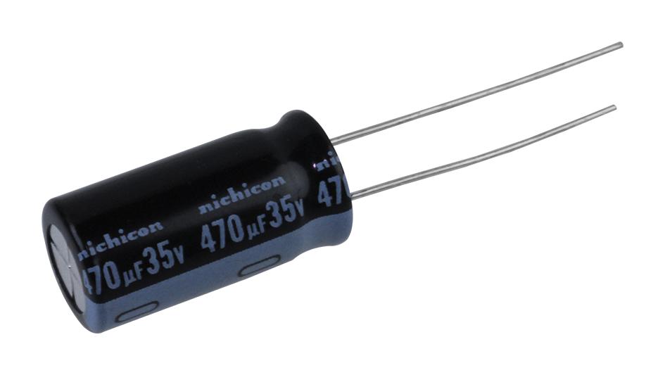 UHE1V471MPD1TD - Nichicon - Electrolytic Capacitor, Miniature, 470 µF