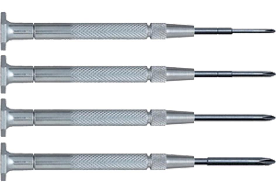 58-0201 - Moody Tools - Driver Set, 4 Piece, JIS #000