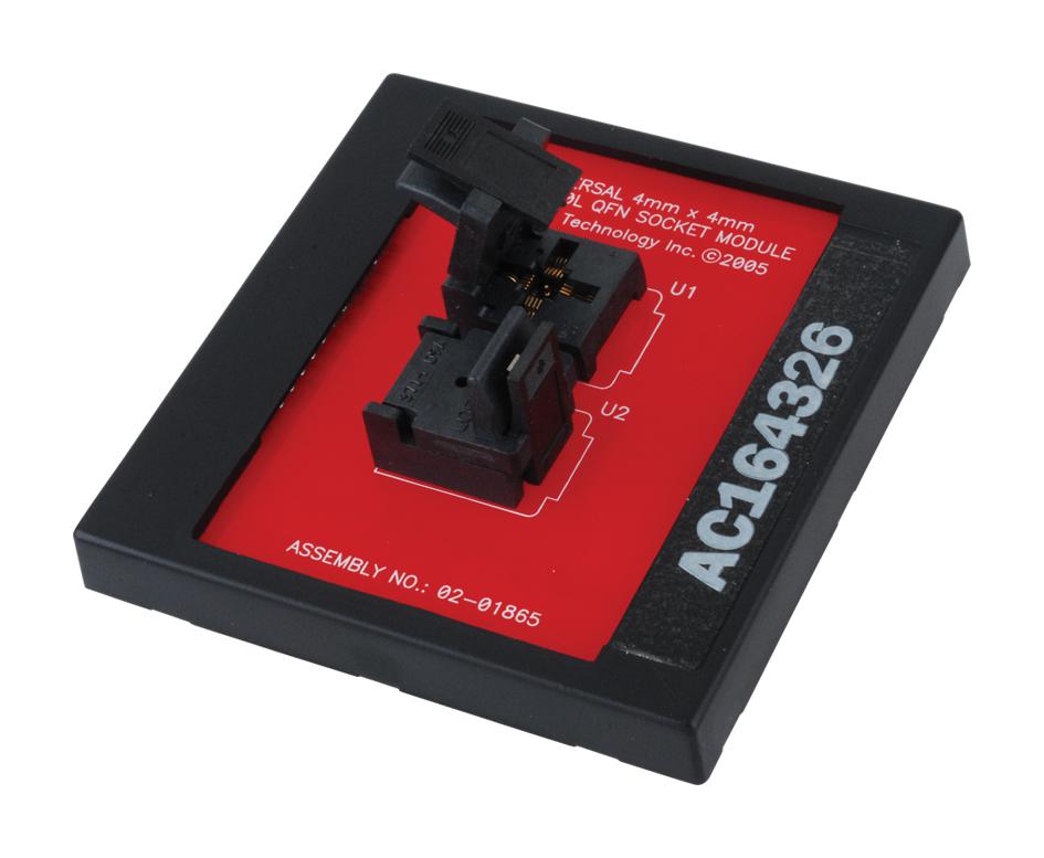 AC164326 - Microchip - MPLAB PM3 Socket Module for 8pin DFN/20pin QFN Devices