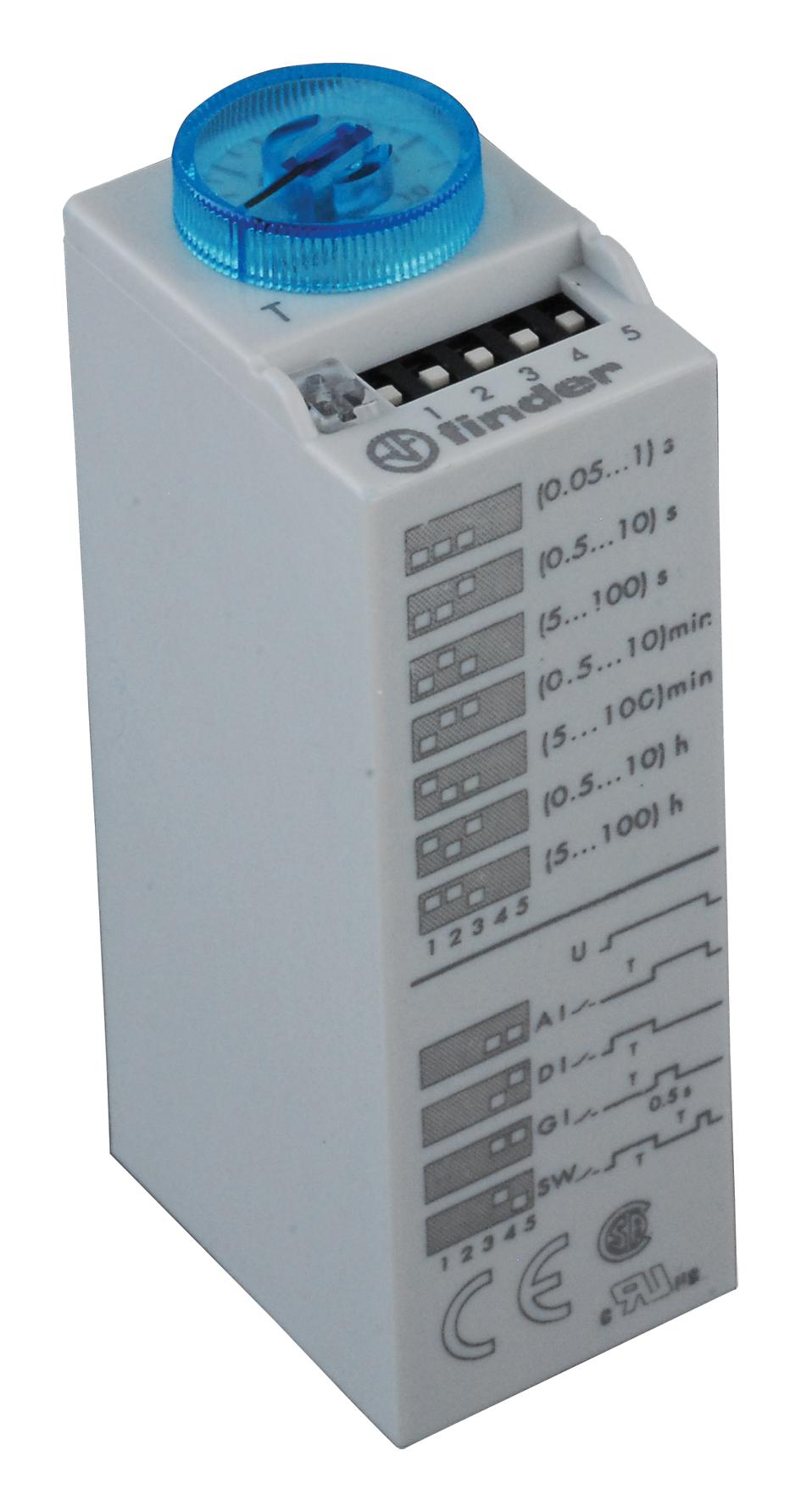 85.02.0.125.0000 - Finder - Analog Timer, Miniature Plug In, 85 Series