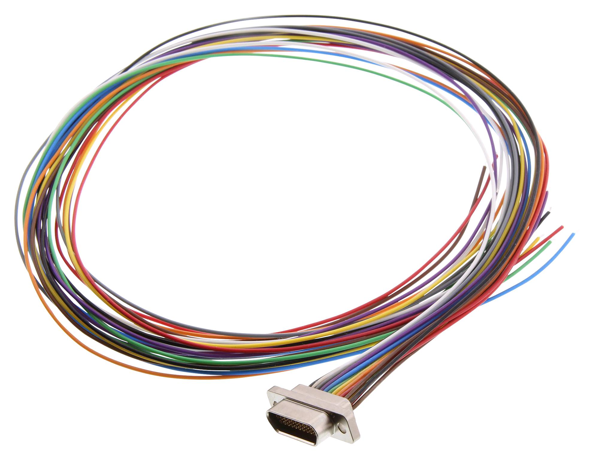 M83513/04-H04C - Cinch Connectivity Solutions - Micro D Cable Assembly ...