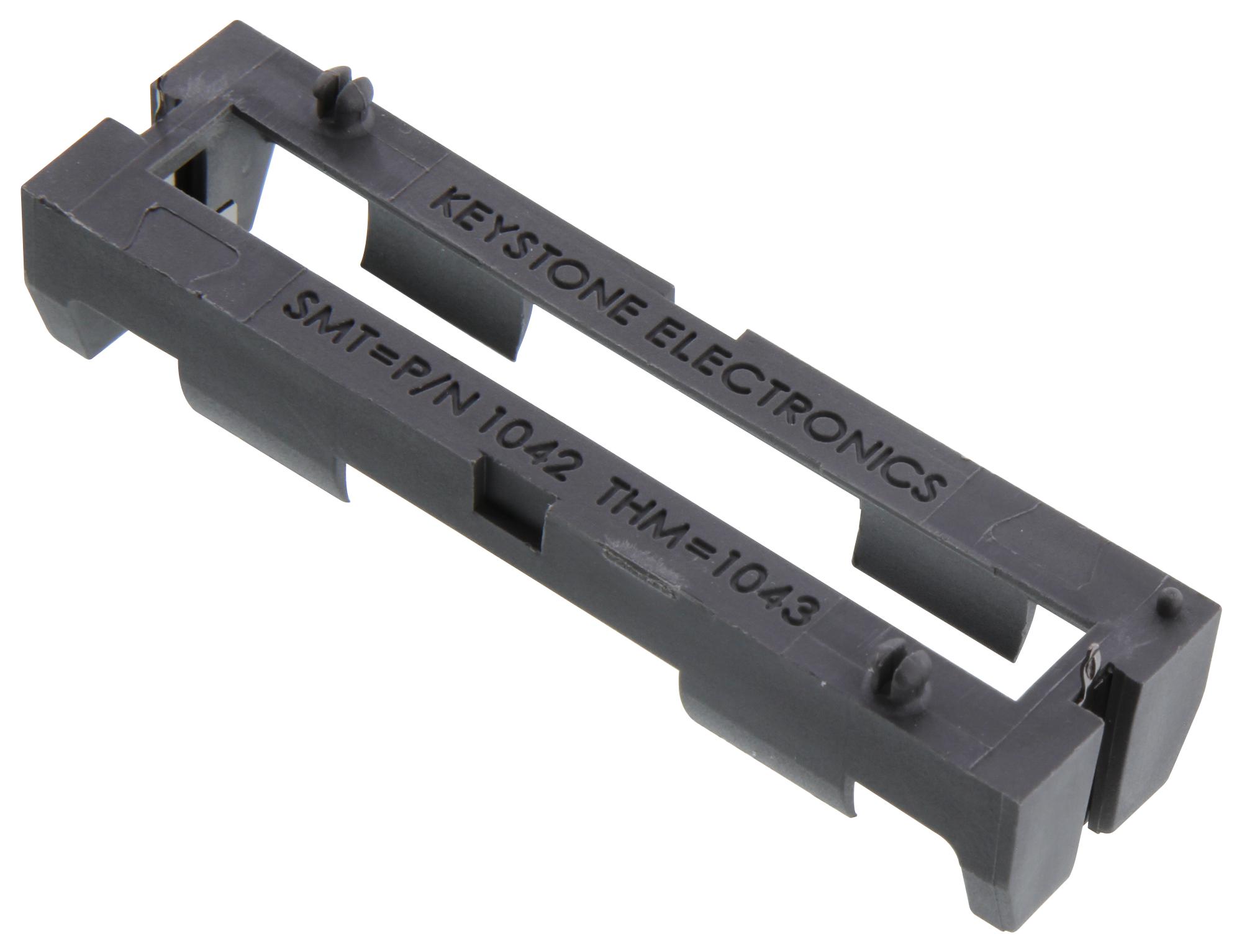 1043 - Keystone - Battery Holder, 18650 x 1, Through Hole
