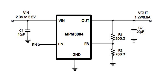 MPM3804GG-P - Monolithic Power Systems (mps) - DC/DC POL Converter, Adjustable, Sync Buck