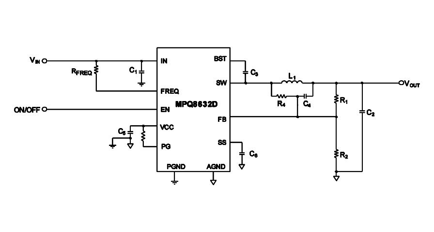 MPQ8632DGLE-6-P - Monolithic Power Systems (mps) - DC-DC Switching Synchronous Buck Regulator, 4 ...