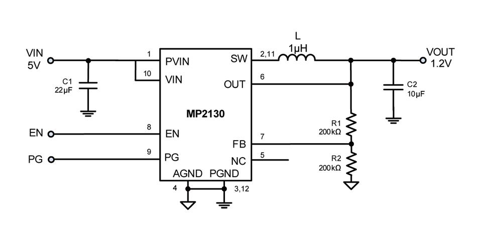 MP2130DG-LF-P - Monolithic Power Systems (mps) - DC-DC Switching Synchronous Buck Regulator, 2 ...