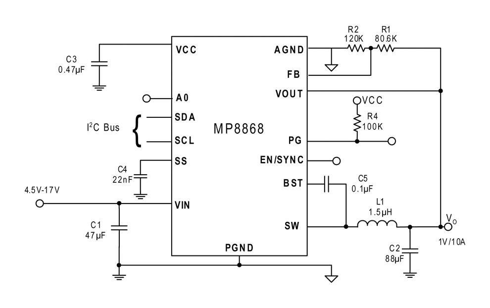 MP8868GLE-P - Monolithic Power Systems (mps) - DC-DC Switching ...