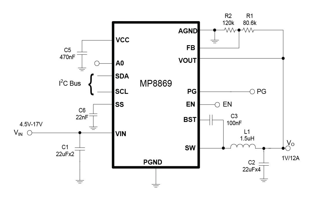 MP8869SGL-P - Monolithic Power Systems (mps) - DC-DC Switching Synchronous Buck Regulator, 2.85V ...