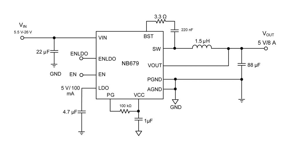 NB679GD-P - Monolithic Power Systems (mps) - DC/DC Switching Regulator ...