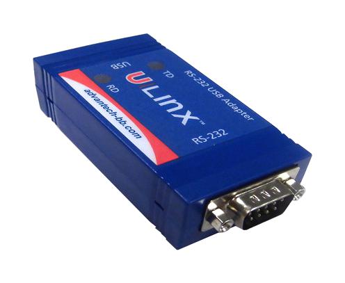 BB-USO9ML2-LS-A - Advantech - Serial Converter, USB 2.0 Locked Serial Num to RS-232 DB9 M, Isolated