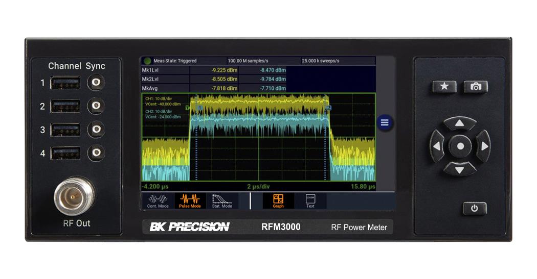 RFM3004 - B&k Precision - RF Power Meter, 50MHz to 40GHz, -40dBm to +20dBm