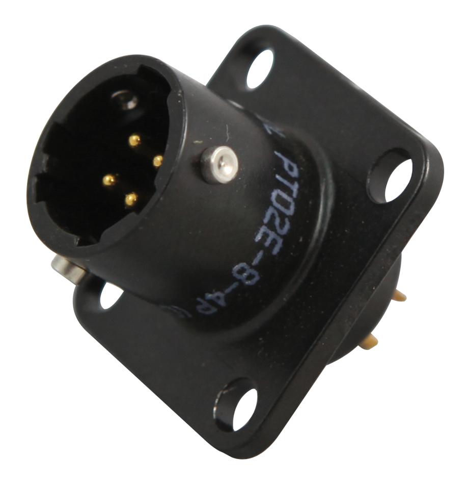 PT02E-8-4P(025) - Amphenol Industrial - Circular Connector, PT Series ...