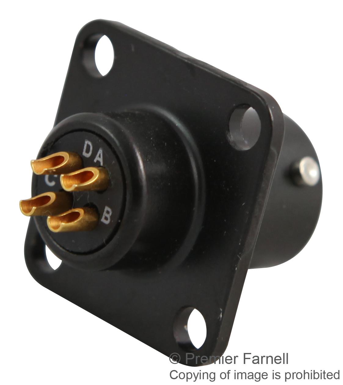 PT02E-8-4P(025) - Amphenol Industrial - Circular Connector, PT Series ...