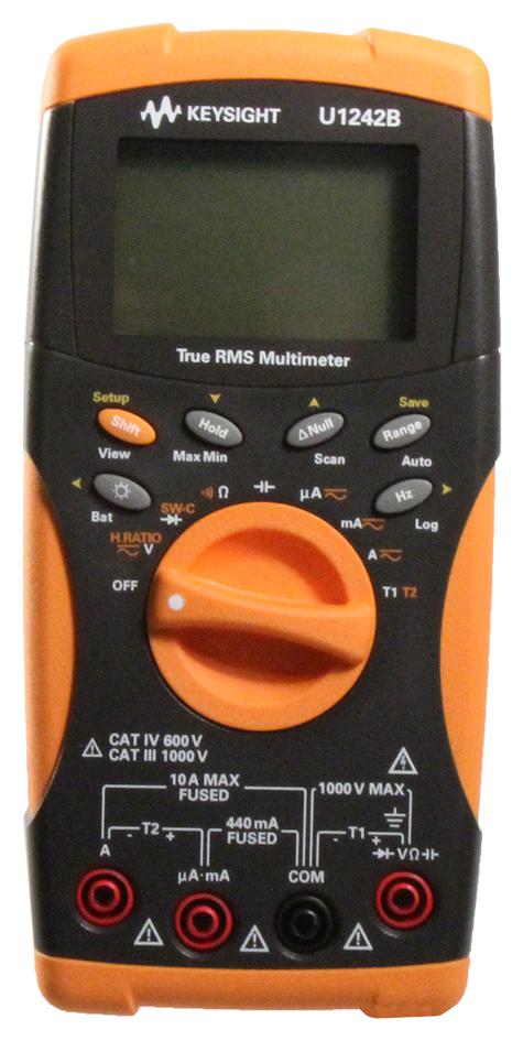 U1242B - Keysight Technologies - IP67 Digital Multimeter, U1240 Series ...