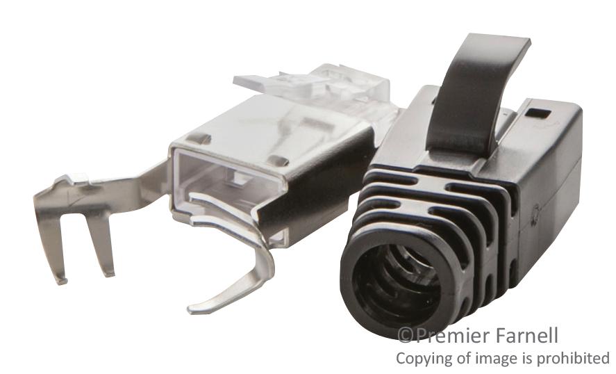 SS-39200-011 - Stewart Connector - Modular Connector, Shielded, RJ45 Plug