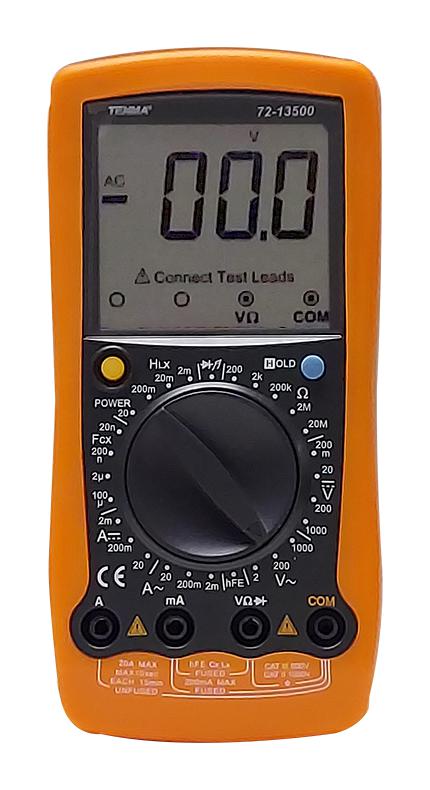 72-13500 - Tenma - Digital Multimeter, Mean Value, 20A