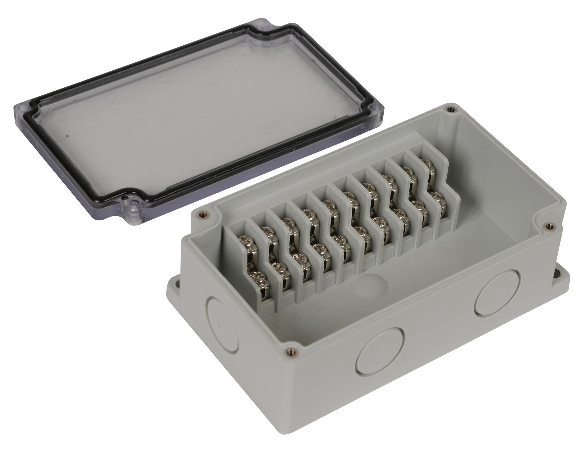 PTT-11085-C - Bud Industries - Plastic Enclosure, Junction Box, ABS